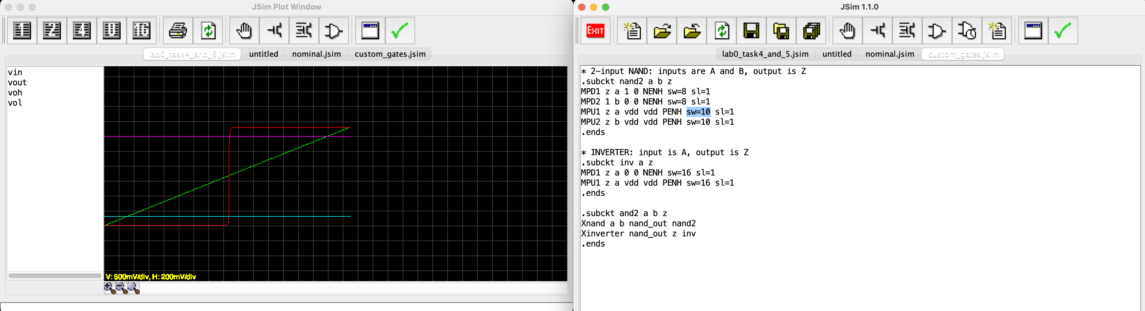 Lab 0 - Digital Abstraction | 50.002 CS