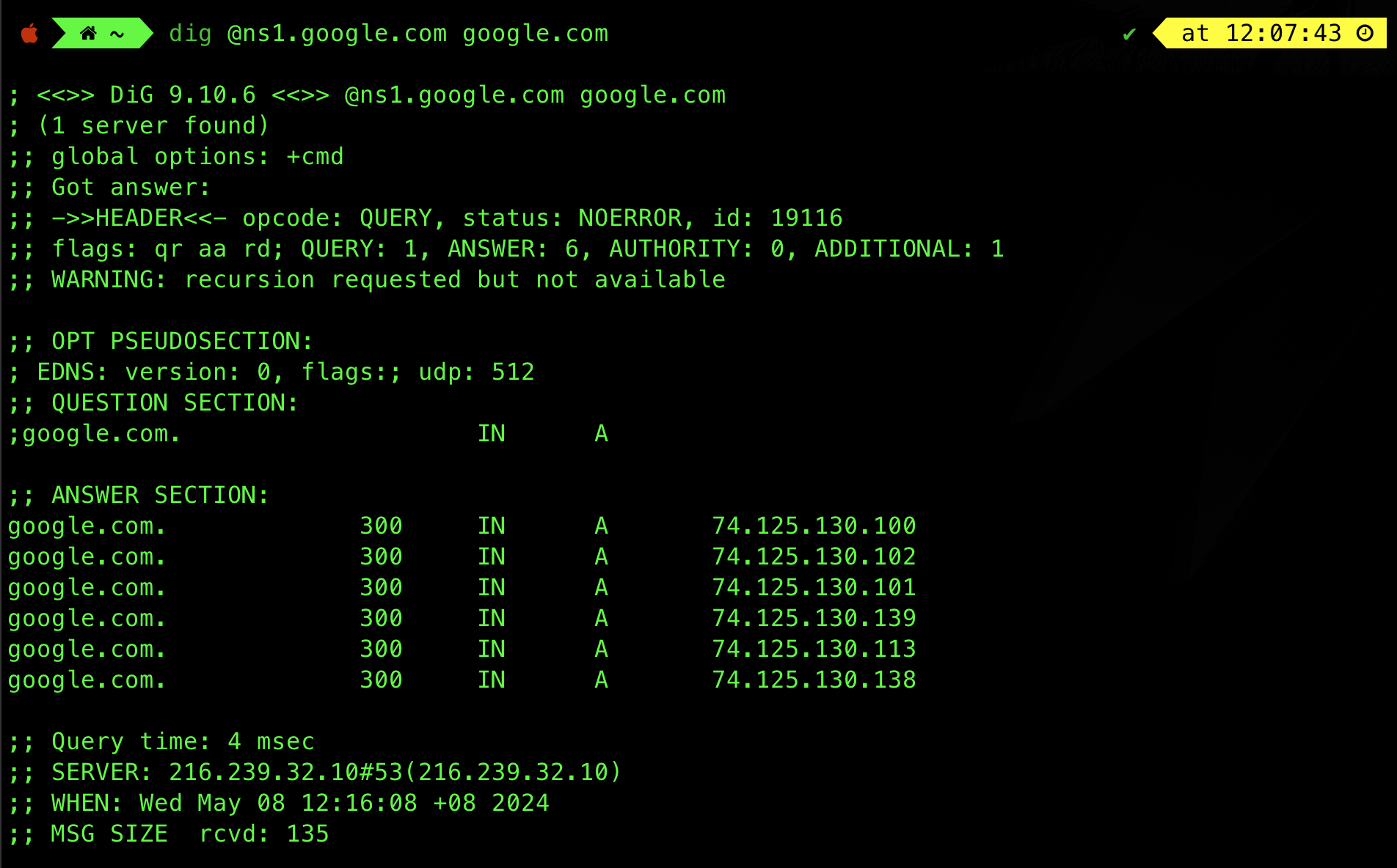 DNS Records and Protocol | 50.005 CSE